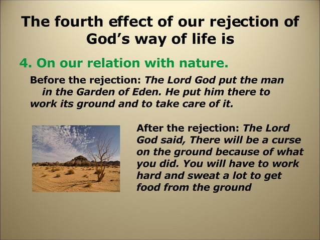 Overview of The Bible (2) Disaster! | PPT