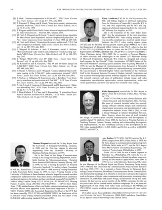 Overview of the H.264/AVC video coding standard - Circuits ... | PDF