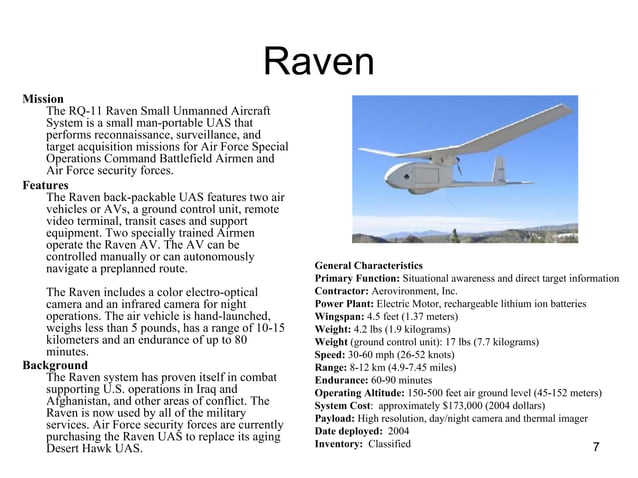 Overview Of Unmanned Aircraft Systems (UAS) | PPT | Aviation Industry ...