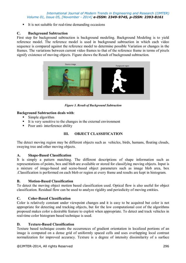 Overview Of Video Object Tracking System | PDF