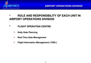 overview on airport operation | PPT