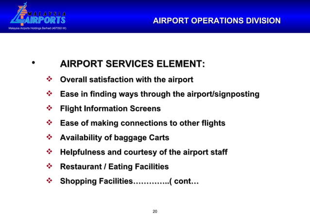 overview on airport operation | PPT | Air Travel | Travel Type
