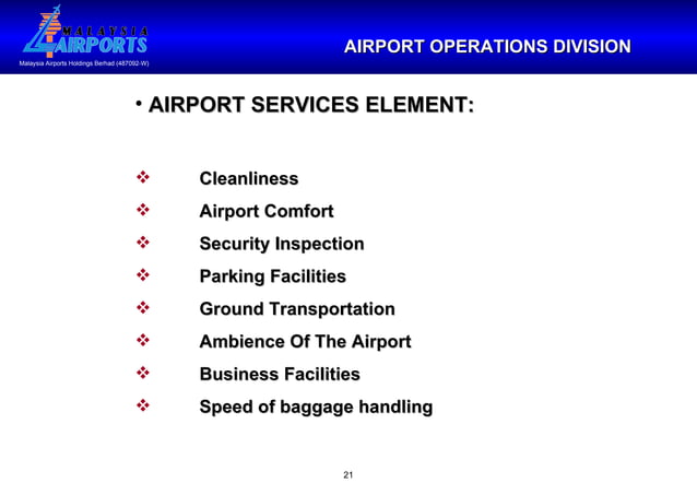 overview on airport operation | PPT | Air Travel | Travel Type