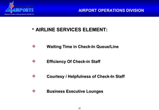 overview on airport operation | PPT