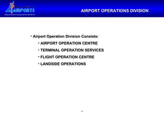 overview on airport operation | PPT