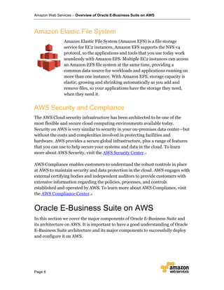 Overview oracle-e-business-suite-aws | PDF | Cloud Computing | Internet