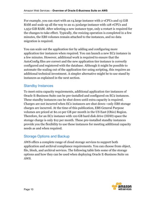 Overview oracle-e-business-suite-aws | PDF | Cloud Computing | Internet