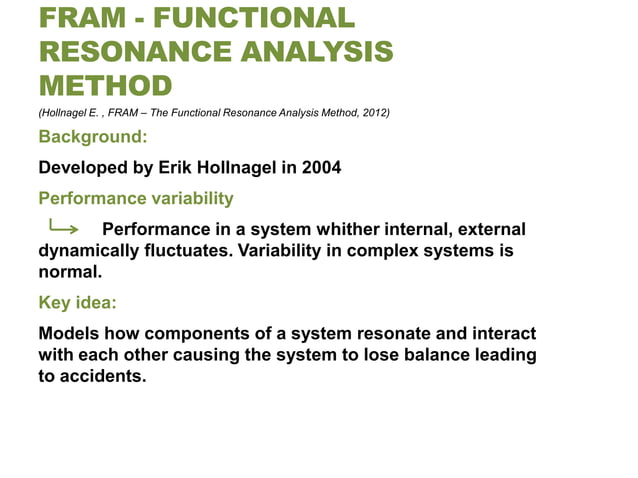 Overview of Systemic Modeling Approaches | PPTX