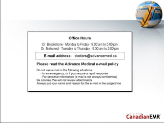 Overview - Use of e-Mail in Medical Practice | PPT