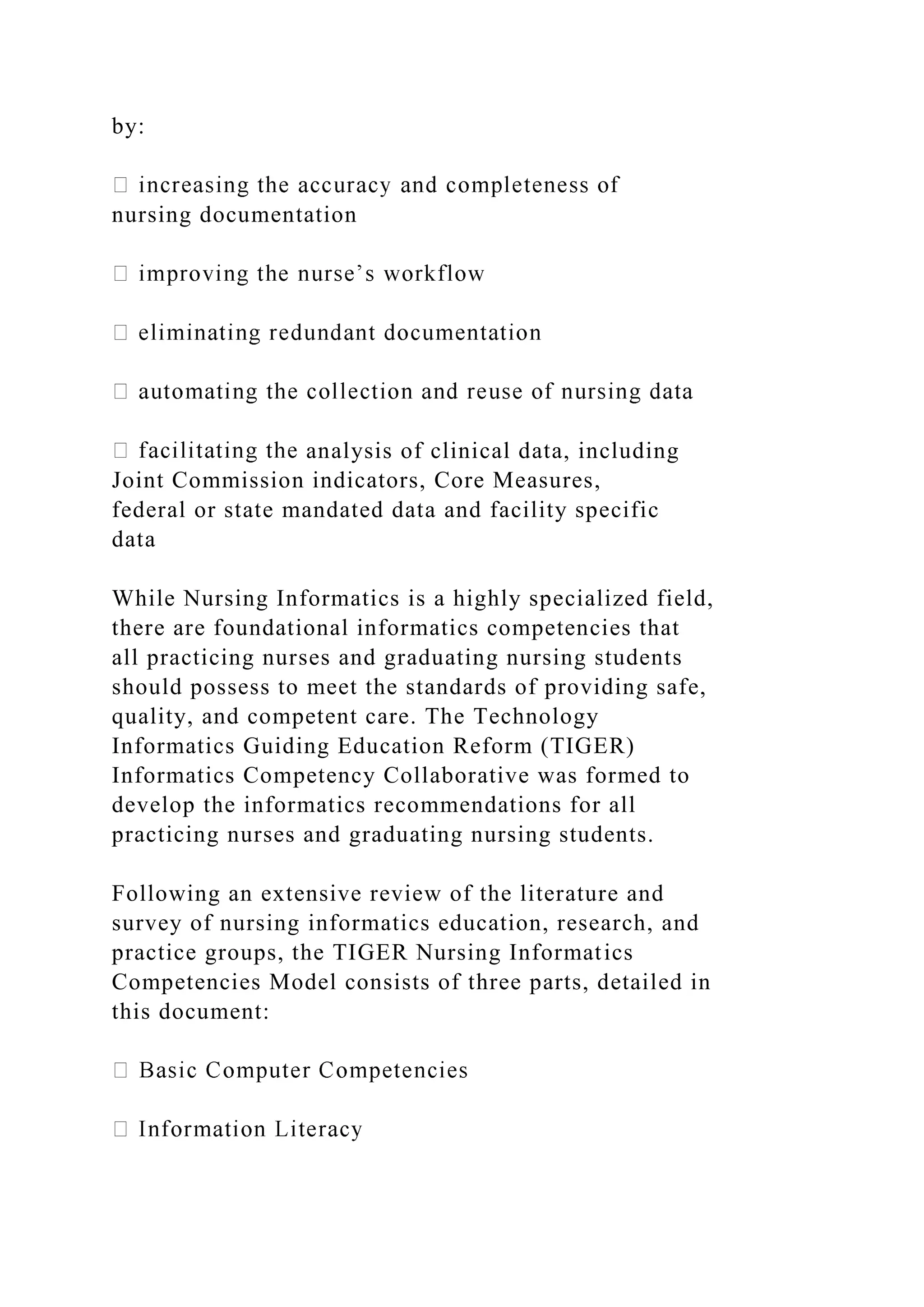 Overview 1 Informatics Competencies for Every P.docx