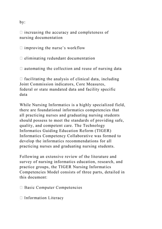 Overview 1 Informatics Competencies for Every P.docx