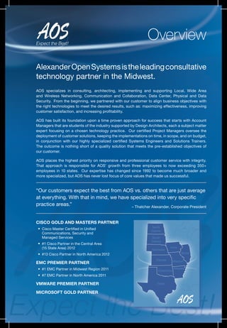 AOS - Overview | PDF | Cloud Computing | Internet