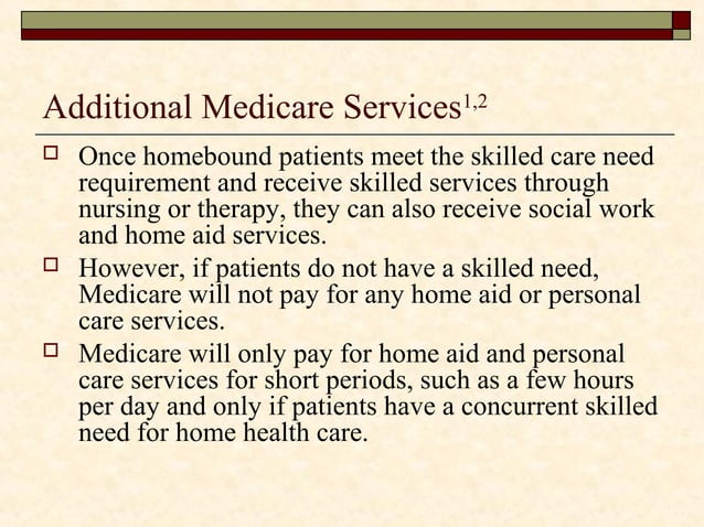 Overview and history of home health care | PPT