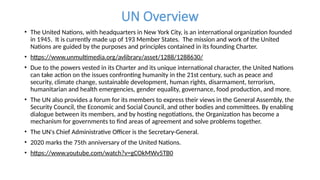 Overview and History of the United Nations.pptx