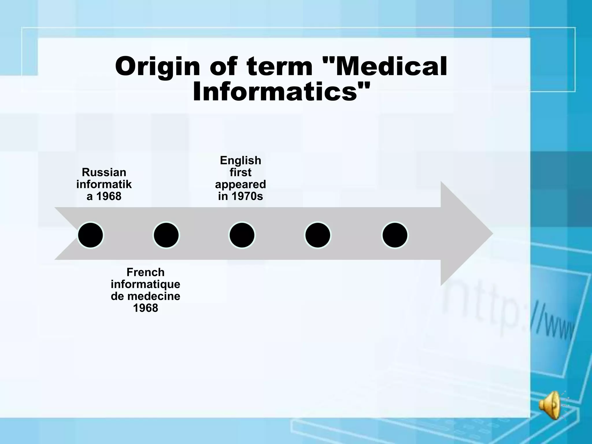 Overview and introduction to health informatics and dental informatics ...