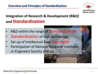 Overview And Principles Of Standardization 27 May 2008 | PPTX