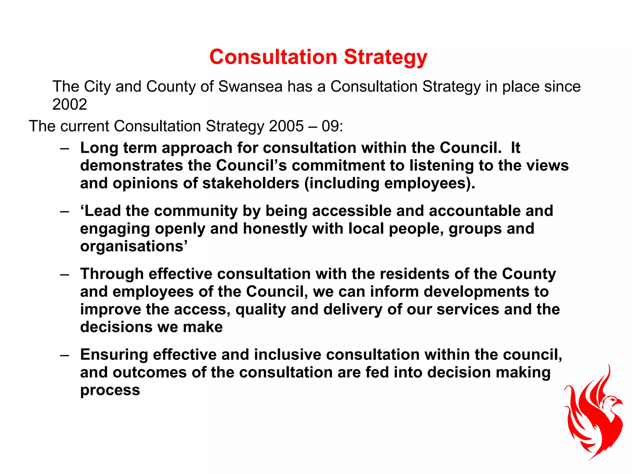 Consultation and Engagement Strategy | PPT