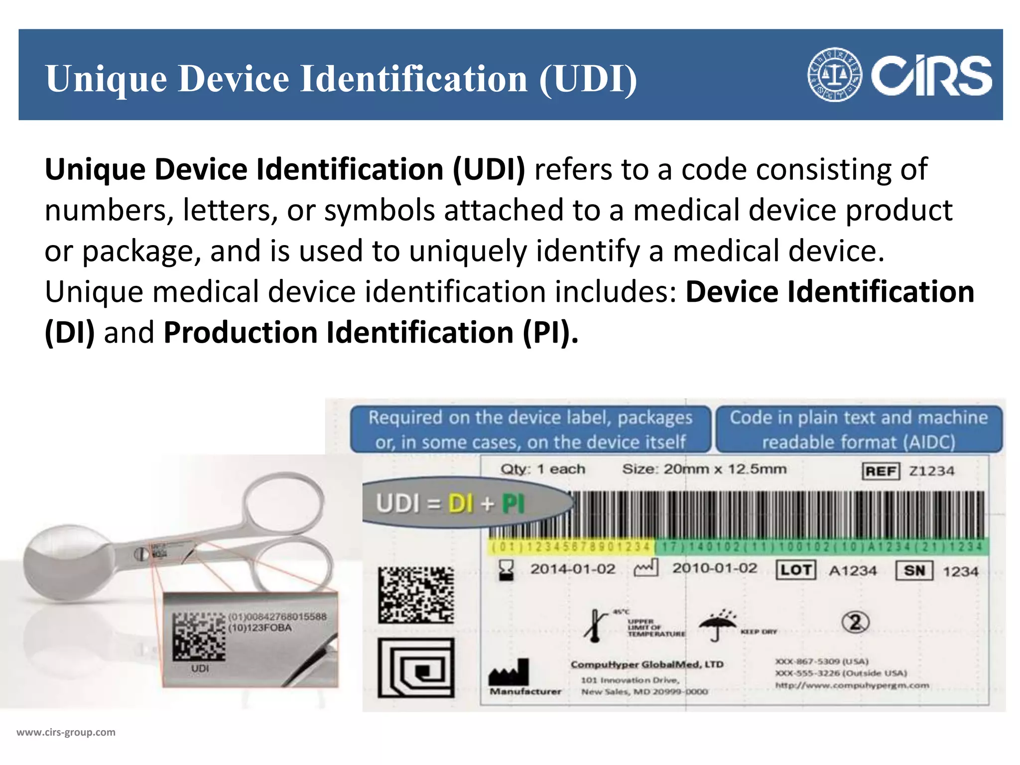 Overview and update of chinese medical device regulation | PPTX