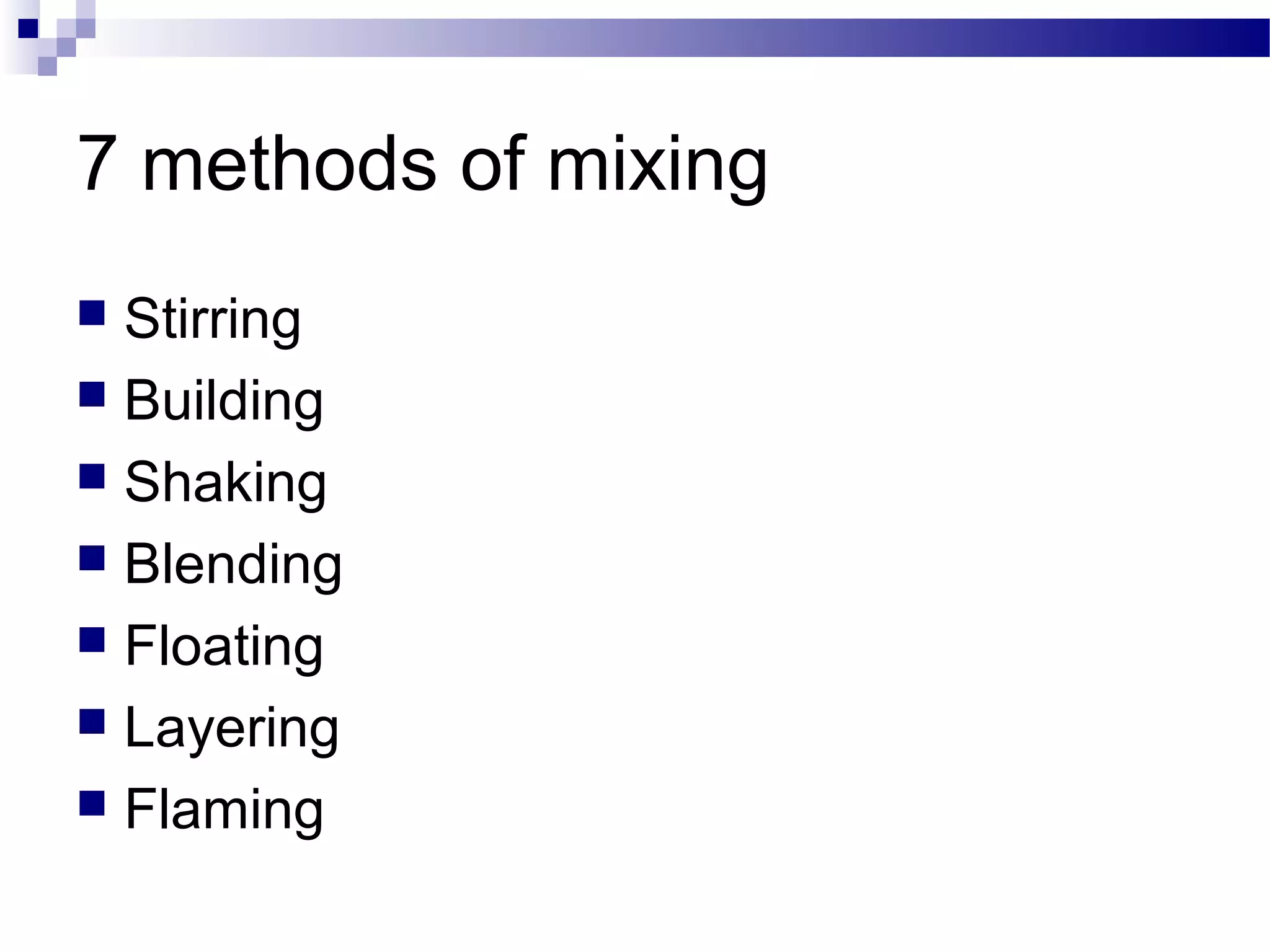 BARTENDING AND FLAIRTENDING | PPT