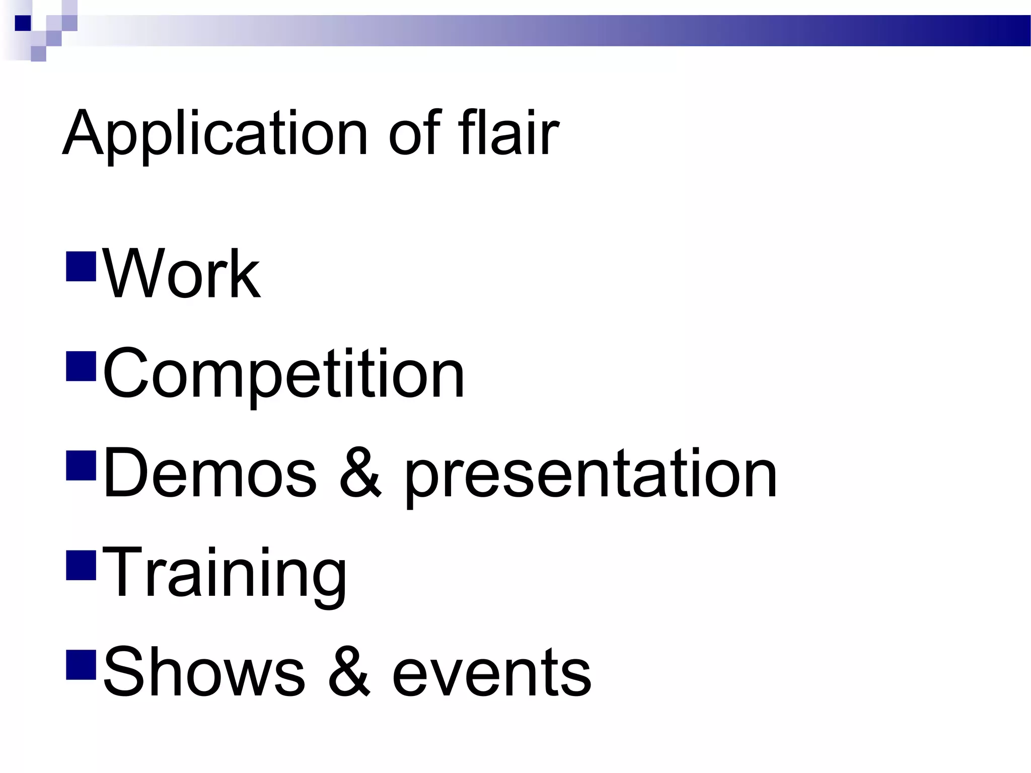 BARTENDING AND FLAIRTENDING | PPT