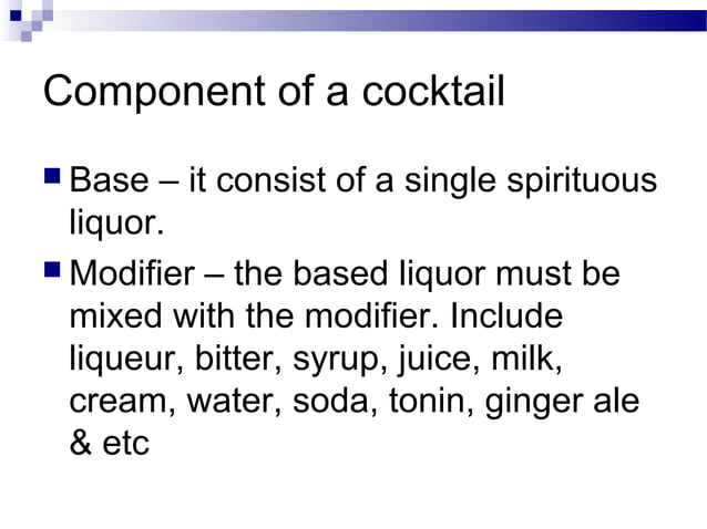 BARTENDING AND FLAIRTENDING | PPT