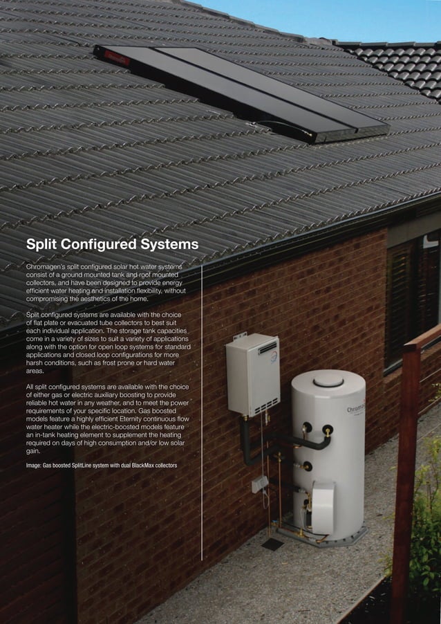 Chromagen Solar Hot Water Brochure | PDF | Water Services | Home Utilities