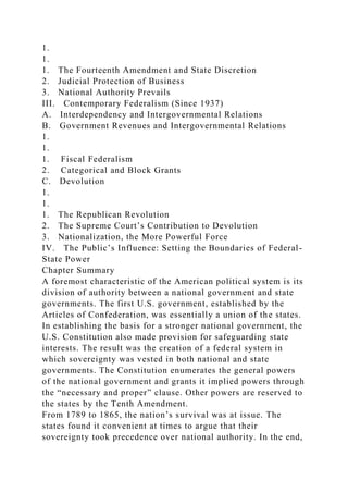 Overview Chapter 1Political Thinking and Political Culture B.docx ...