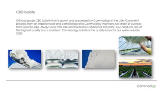 Overview commodigy water soluble CBD | PDF