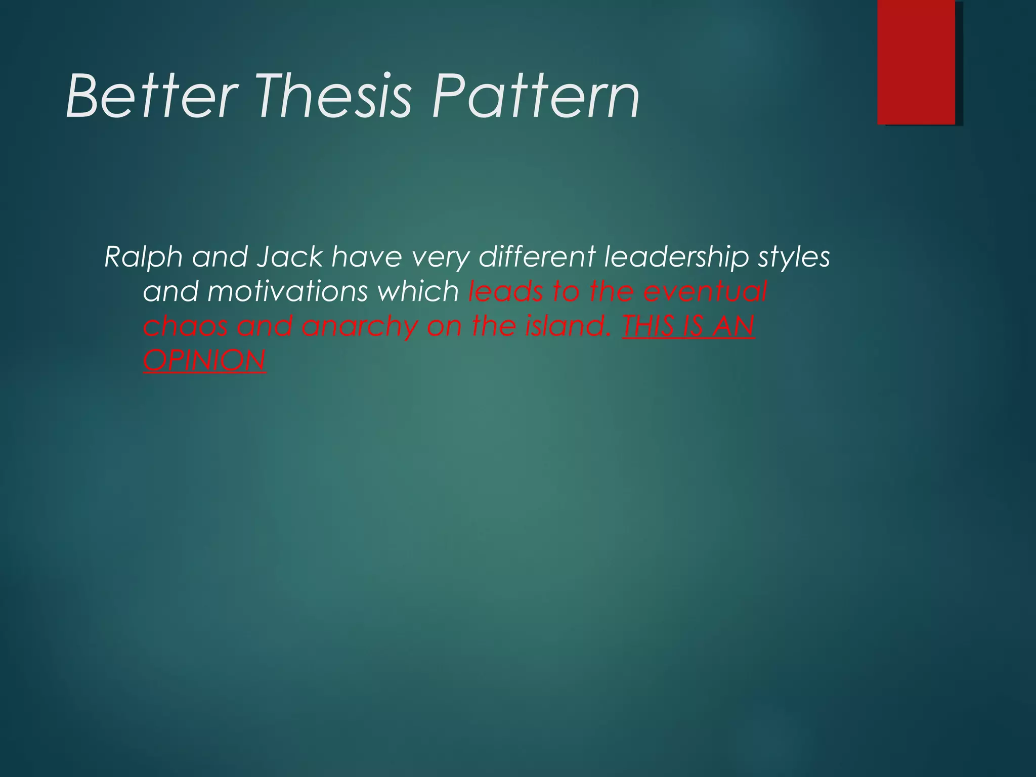 Overview Comparison and Contrast:Block and Point by Point Method | PPT