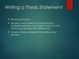 Overview Comparison and Contrast:Block and Point by Point Method | PPT