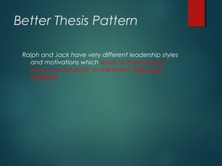 Overview Comparison and Contrast:Block and Point by Point Method | PPT