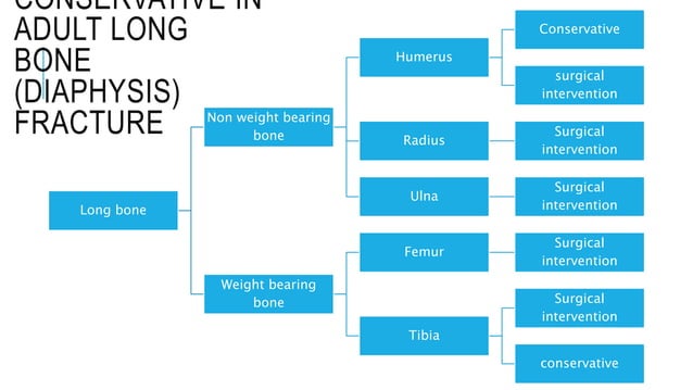 Overview conservative management of long bone fracture in adult | PPT
