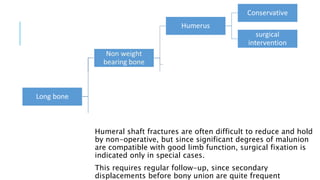 Overview conservative management of long bone fracture in adult | PPT