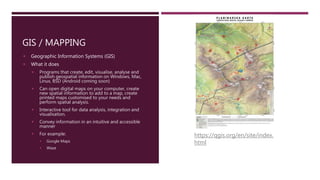 Overview data analyis and visualisation tools 2020 | PPTX
