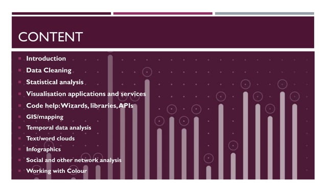 Overview of tools for data analysis and visualisation (2021) | PDF ...
