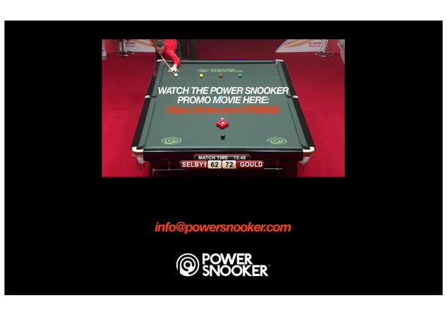 Power Snooker Overview 2012-2013 | PDF