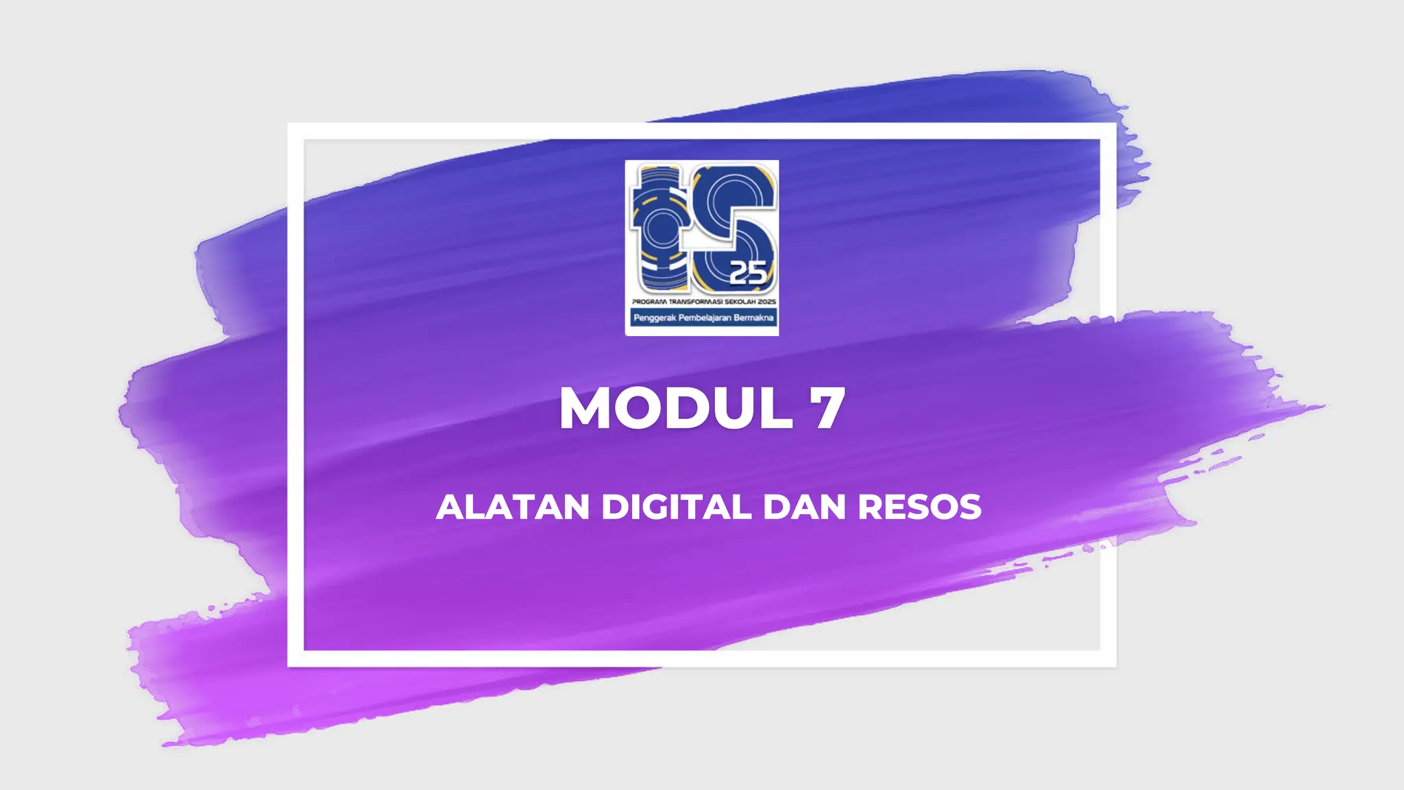 An Overview of 8 modules for TS25 Programme | PPT
