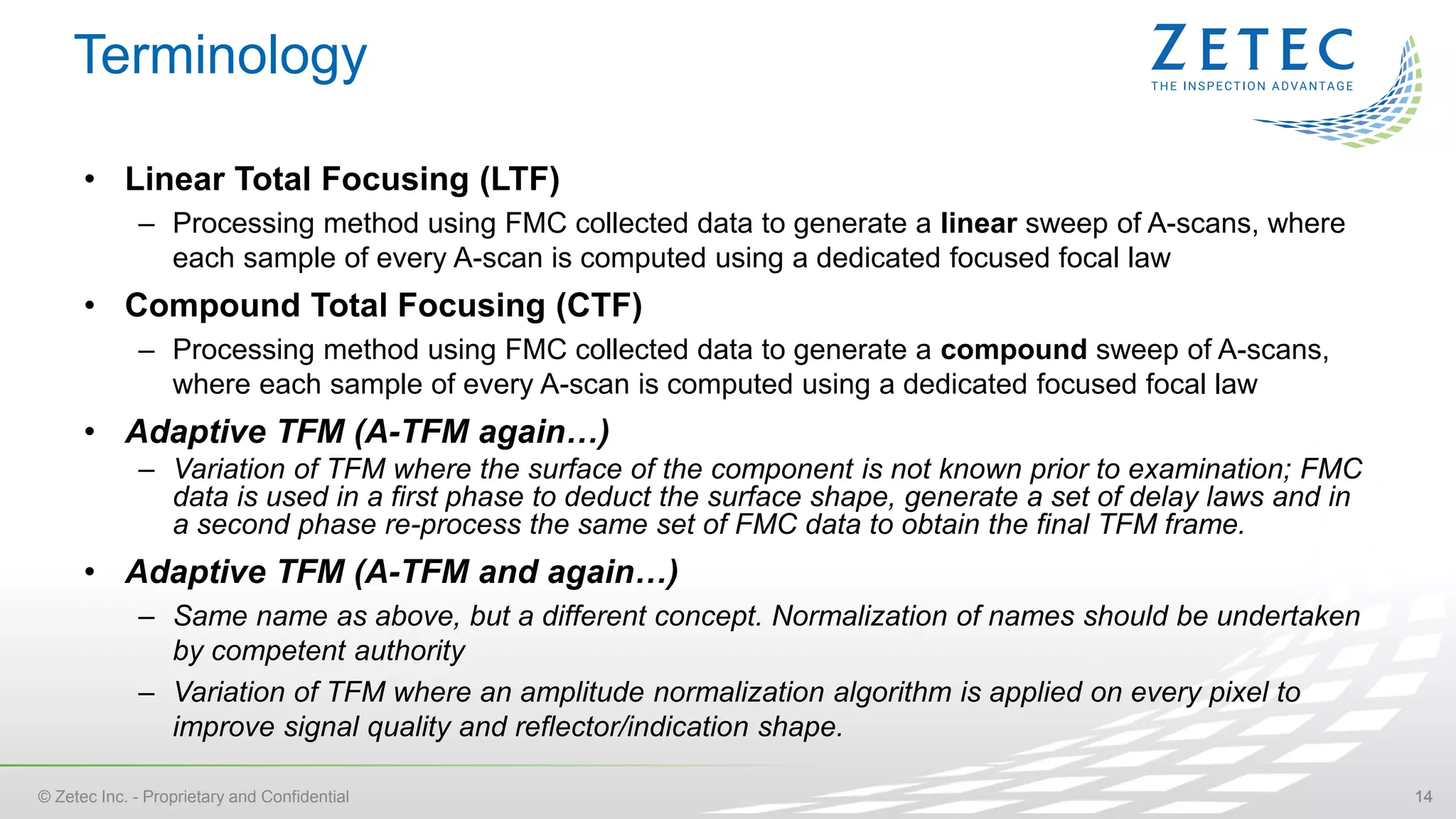 Overview: Principles of Full Matrix Capture (FMC) and Total Focusing Method (TFM) in Ultrasonic ...