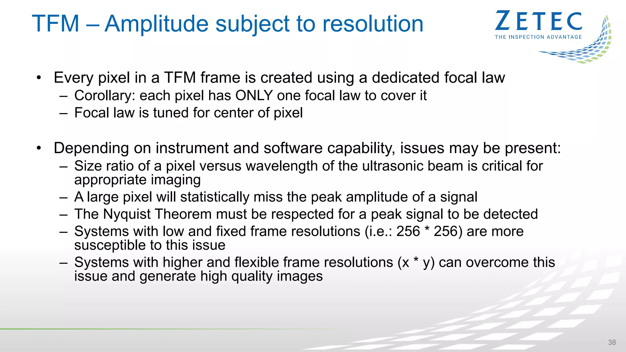 Overview: Principles of Full Matrix Capture (FMC) and Total Focusing ...