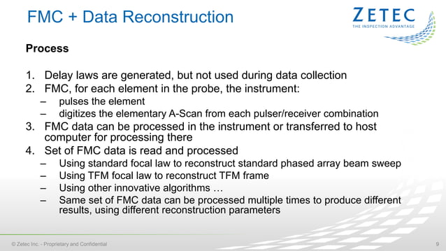 Overview: Principles of Full Matrix Capture (FMC) and Total Focusing ...