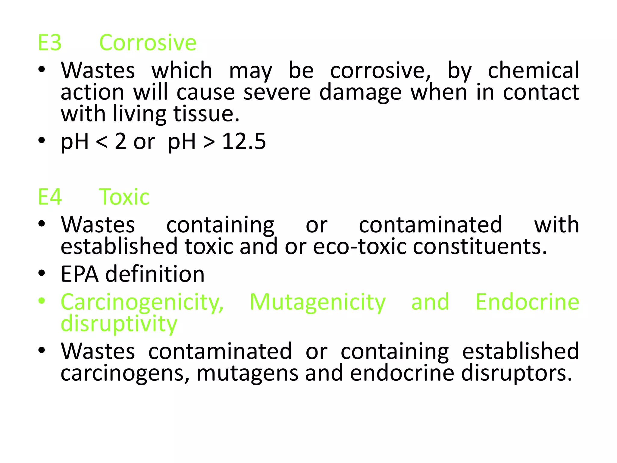 Overview of hazardous waste management | PPTX