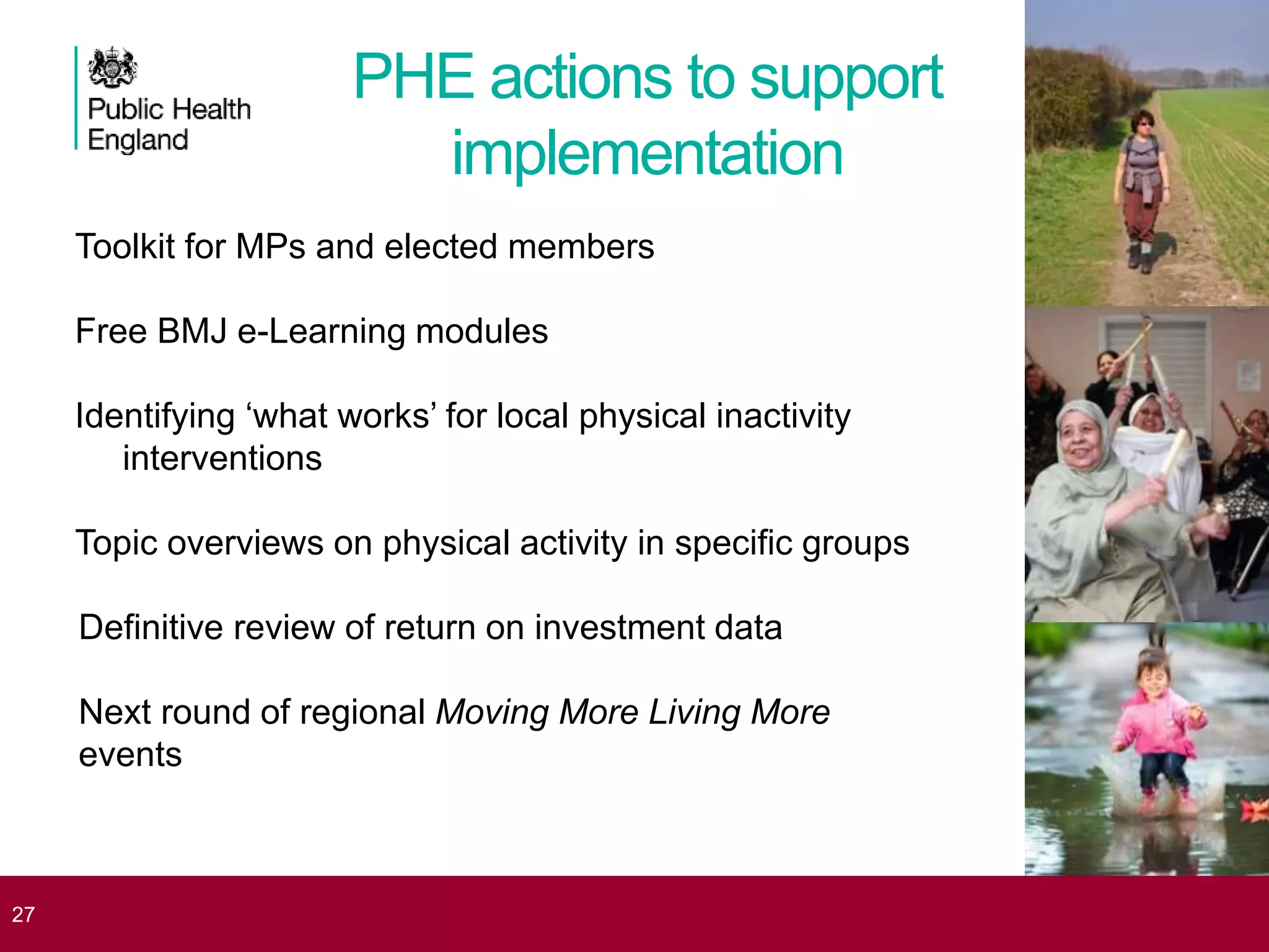 Overview Of Tackling Non Communicable Diseases In England Ppt