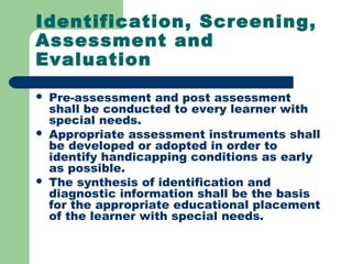 Overview & legal bases of sped | PPT