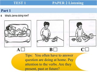 KET Listening Overview | PPTX