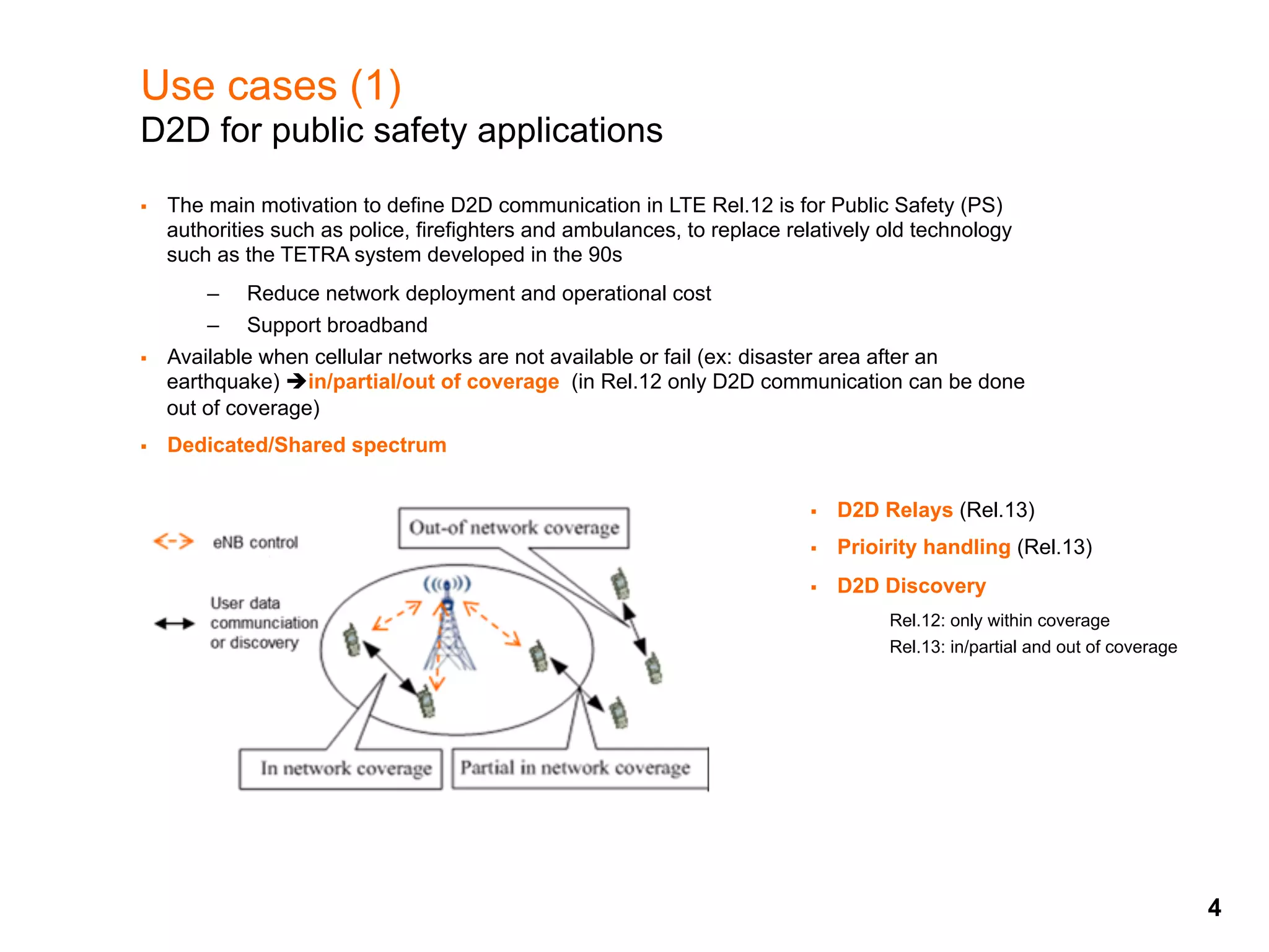 An overview of D2D in 3GPP LTE standard | PDF