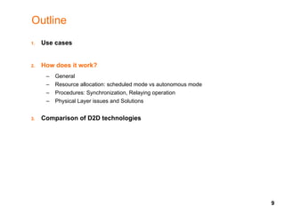 An overview of D2D in 3GPP LTE standard | PDF