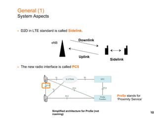 An overview of D2D in 3GPP LTE standard | PDF