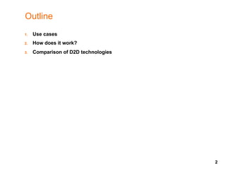 An overview of D2D in 3GPP LTE standard | PDF