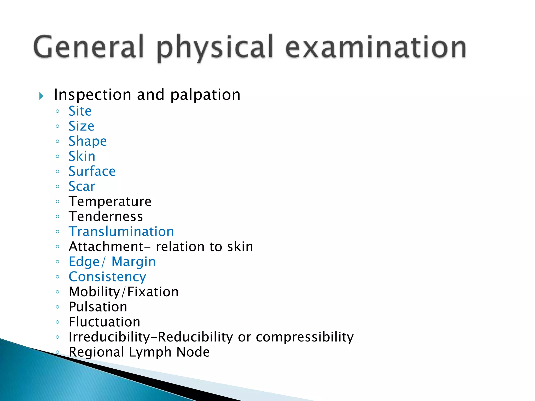 Overview lumps and bumps | PPTX