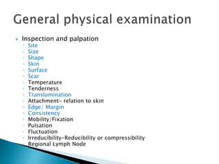 Overview lumps and bumps | PPTX